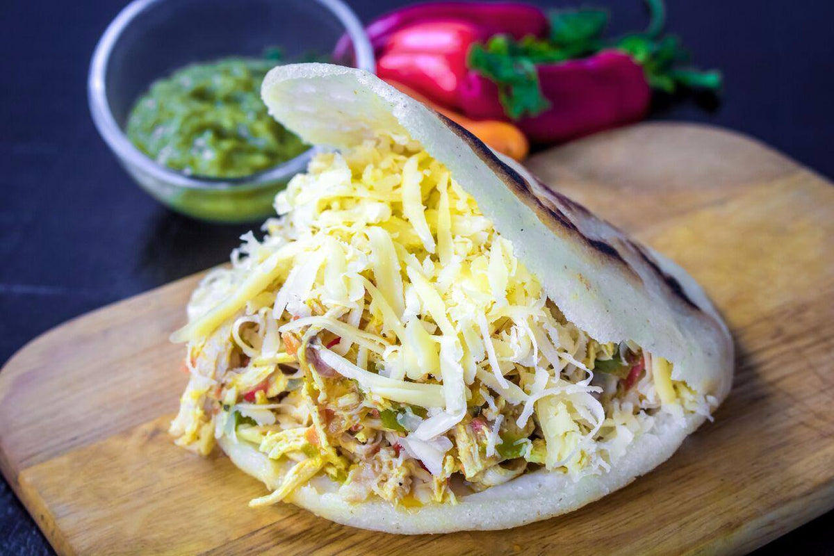 Scrambled Eggs Arepa – Arepasmania